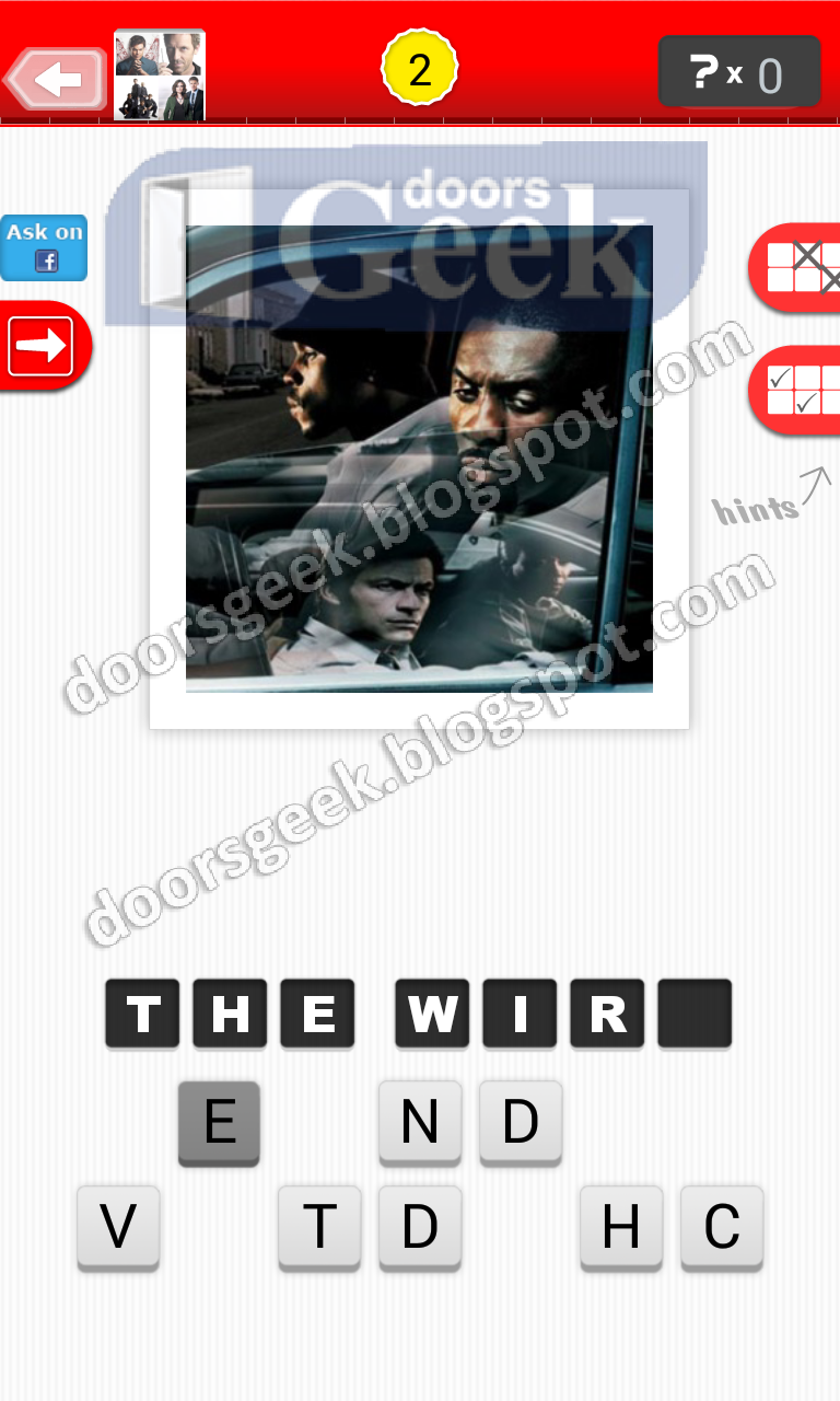 Guess the TV Show - Level 10-2 Answer ~ Doors Geek