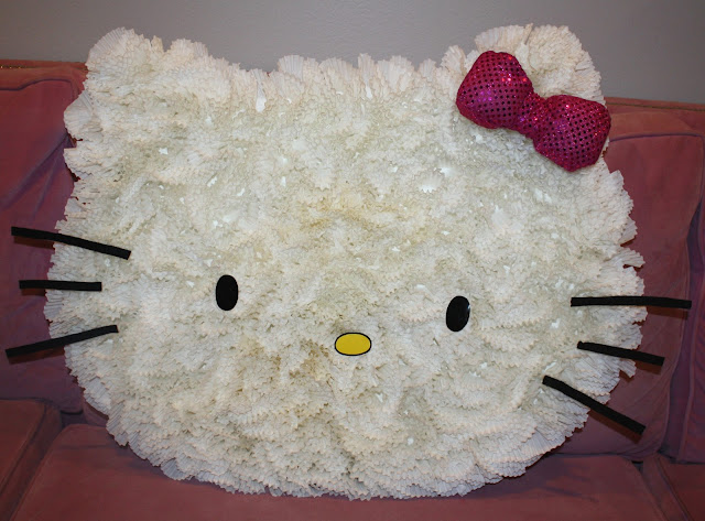 Miss Party Mom: Making a Cupcake Liner Hello Kitty Backdrop: A MPM Tutorial
