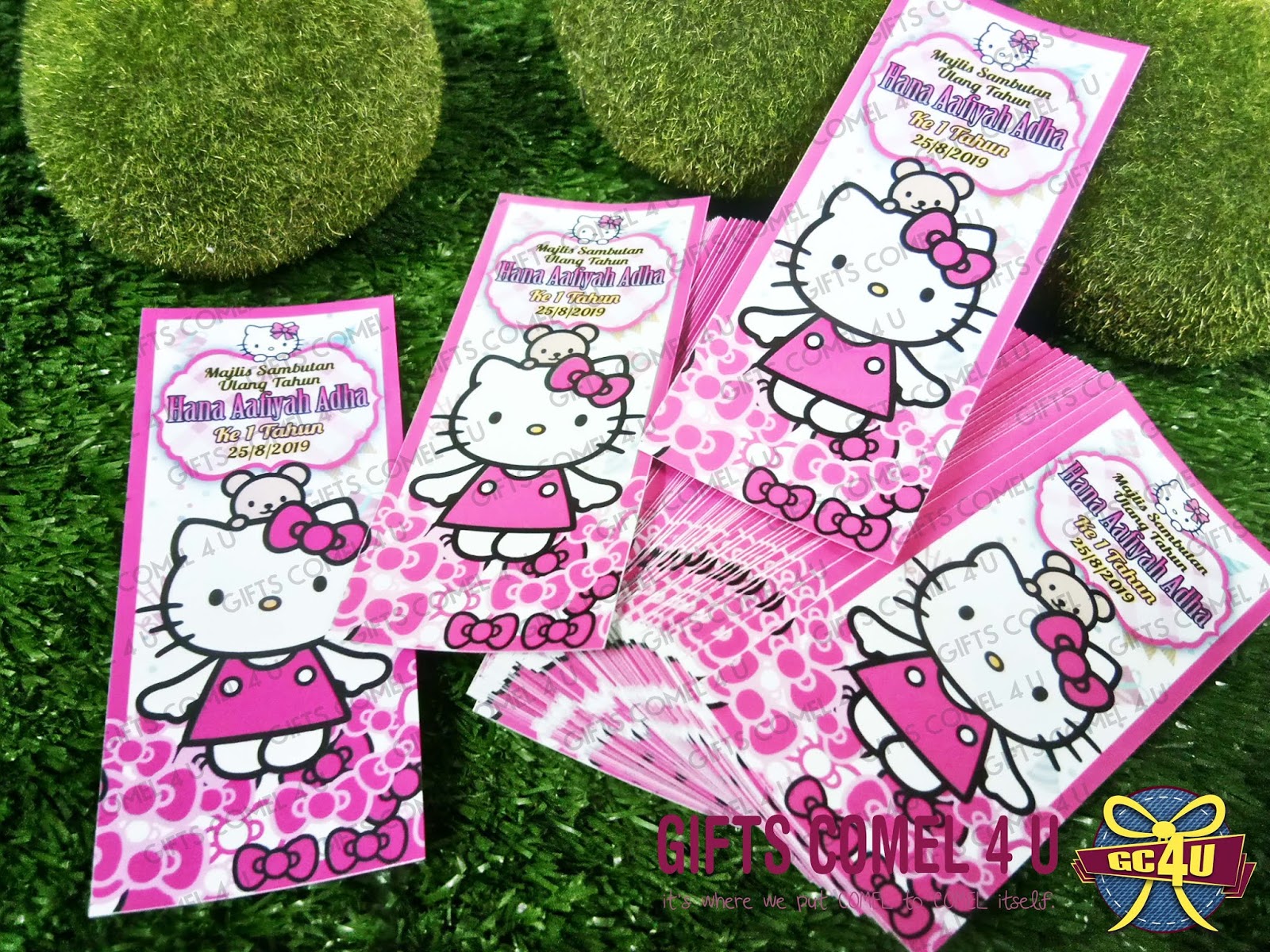 Gifts Comel 4 U: Stickers & TQ Tag