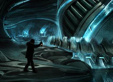 Get A Good Look At The Alien Ship From 'The Thing' « Film Sketchr