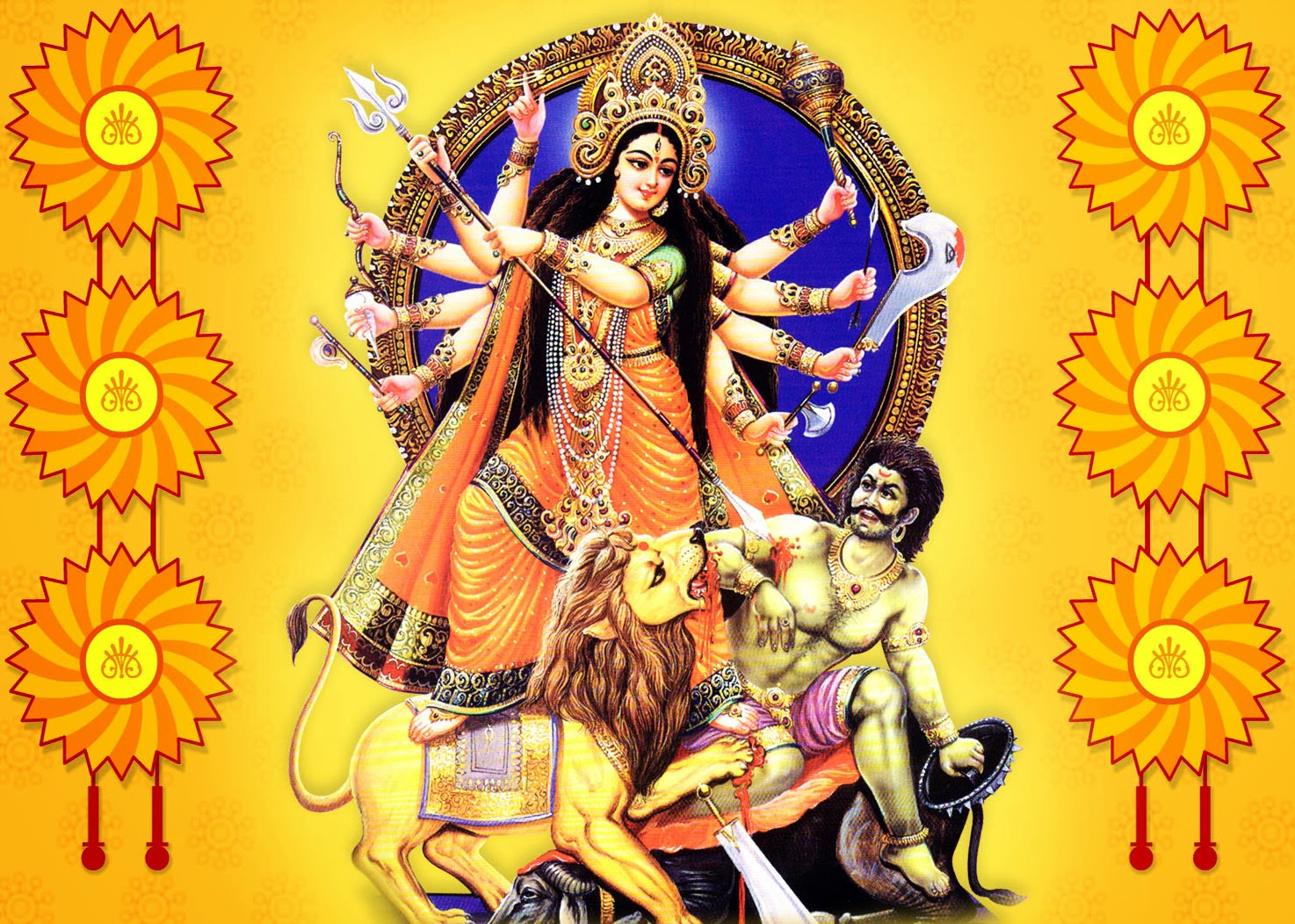 Goddess Durga Devi angry photos Images Pictures HD wallpapers Gallery ...