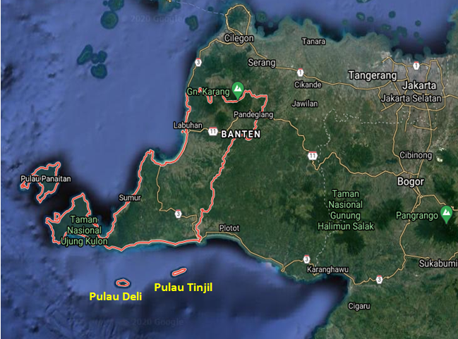 Poestaha Depok: Sejarah Banten (22): Pulau Deli dan Pulau Tinjil Pantai ...