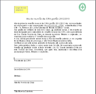 Como Fazer Uma Ata De Reunião