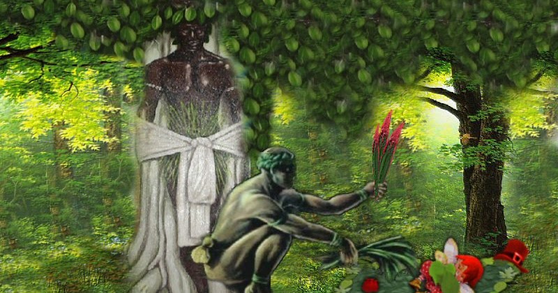 ARBOLESCENCIAS TELÚRICAS: IROKO : ESPIRITU QUE VIVE EN LA RAIZ DE LA CEIBA