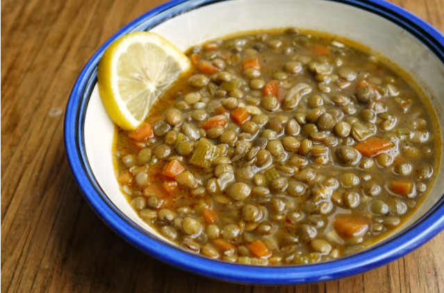 Lemony Lentil Soup, or Shorabat Addas Recipe | Arabic Food Recipes