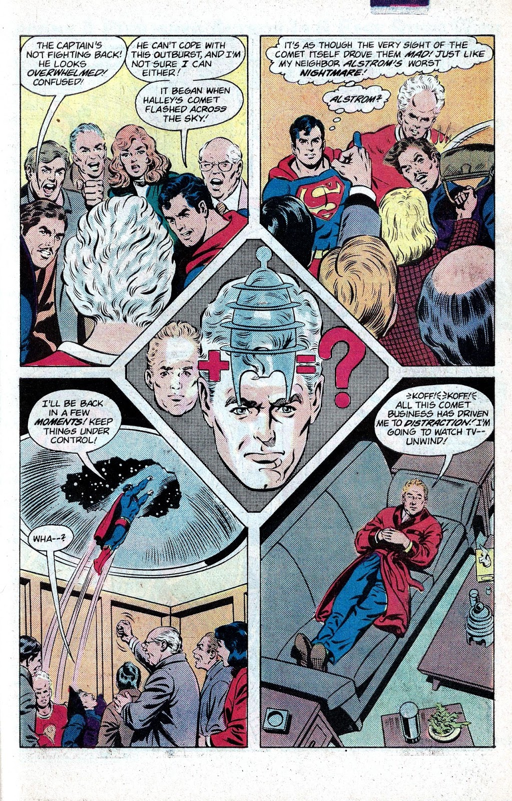 The Dork Review: Superman VS Captain Comet