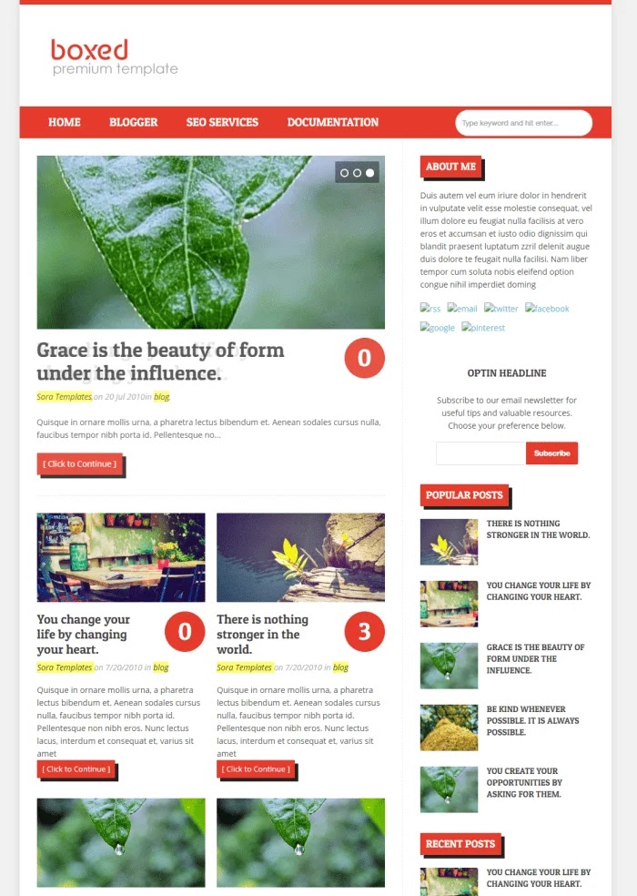 17 Amazing Responsive Blogger Templates 2024 [Professional Mobile ...