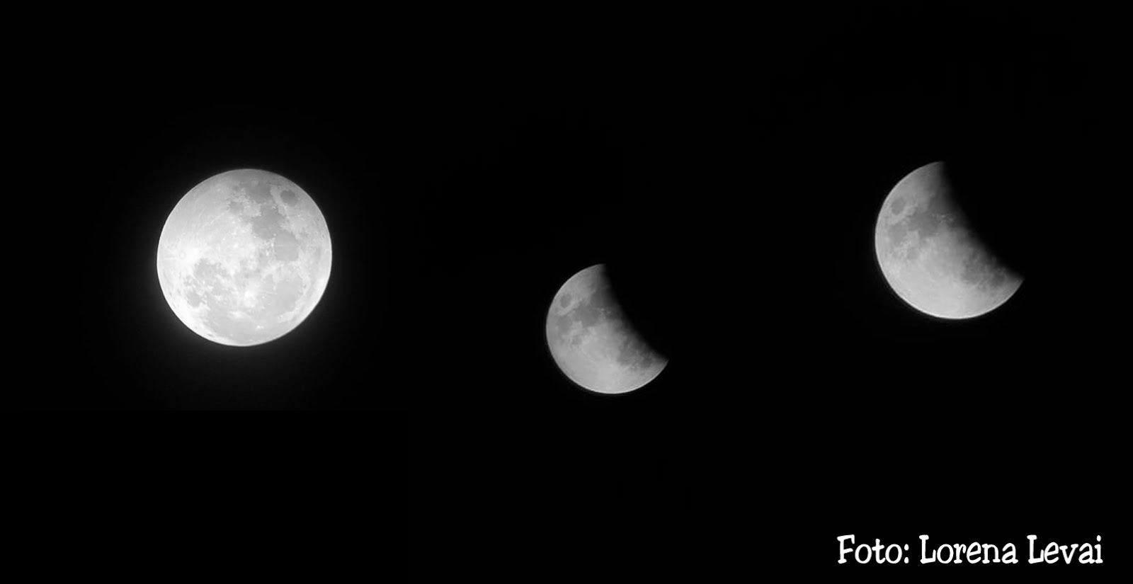 Poze cu eclipsa partiala de Luna din data de 16 spre 17 iulie 2019