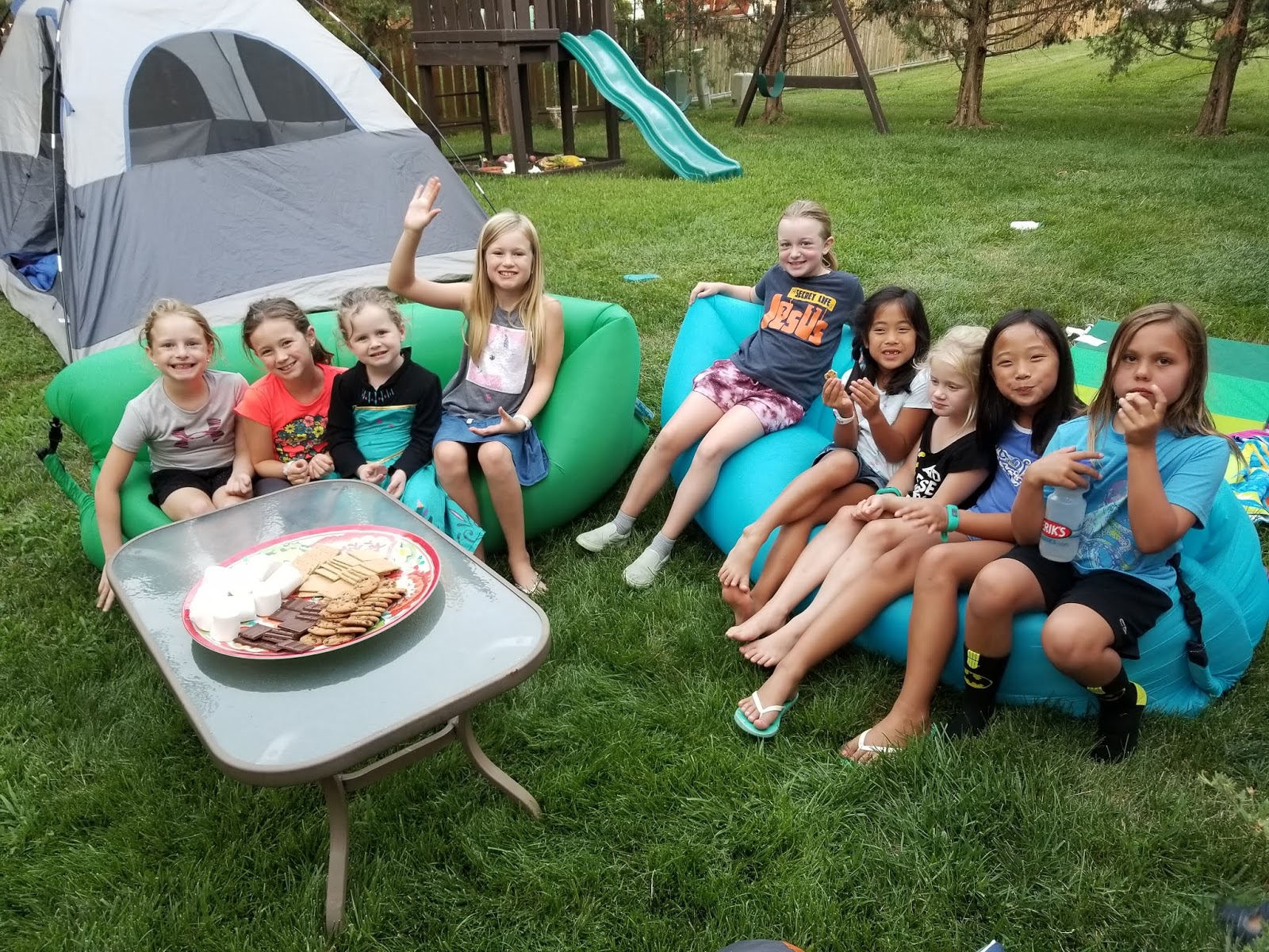 Stilley Stuff: Anna's big summer sleepover