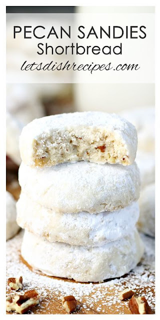 Pecan Sandies Shortbread Cookies - Diet Healthy Recipe
