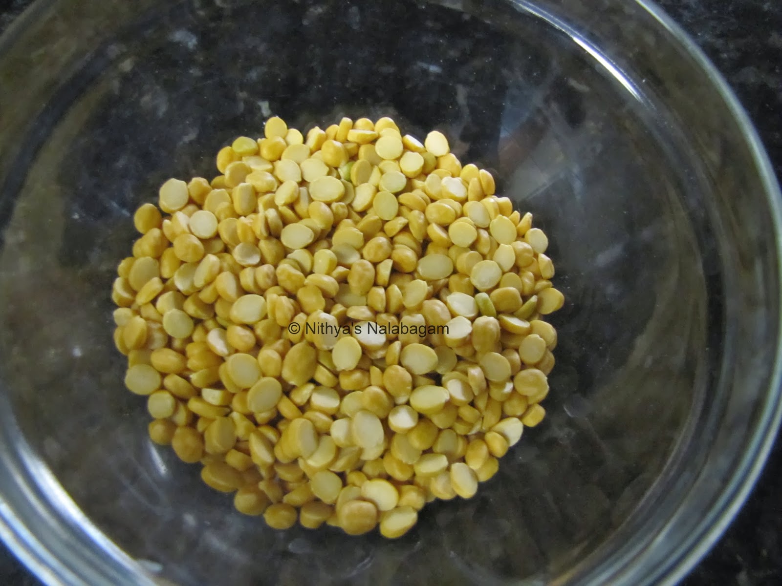 Bengali Cholar Dal | step wise pictures |Nithya's Nalabagam