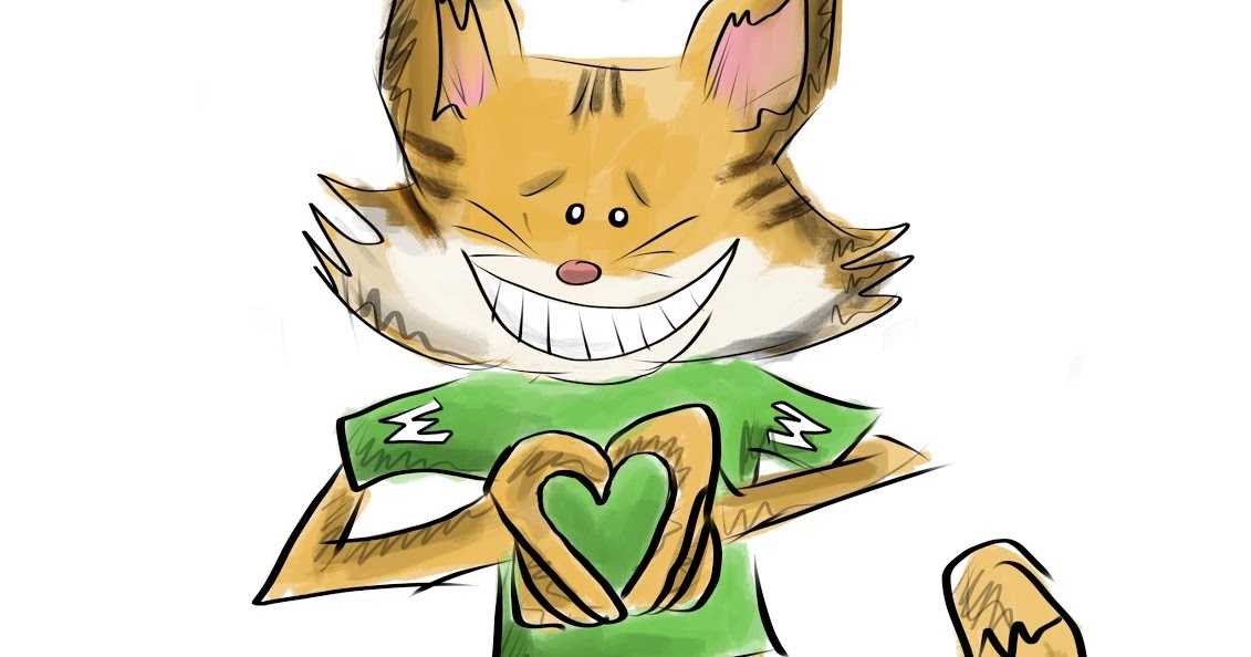 Matthew Sketches Stuff: Willy the Wildcat.