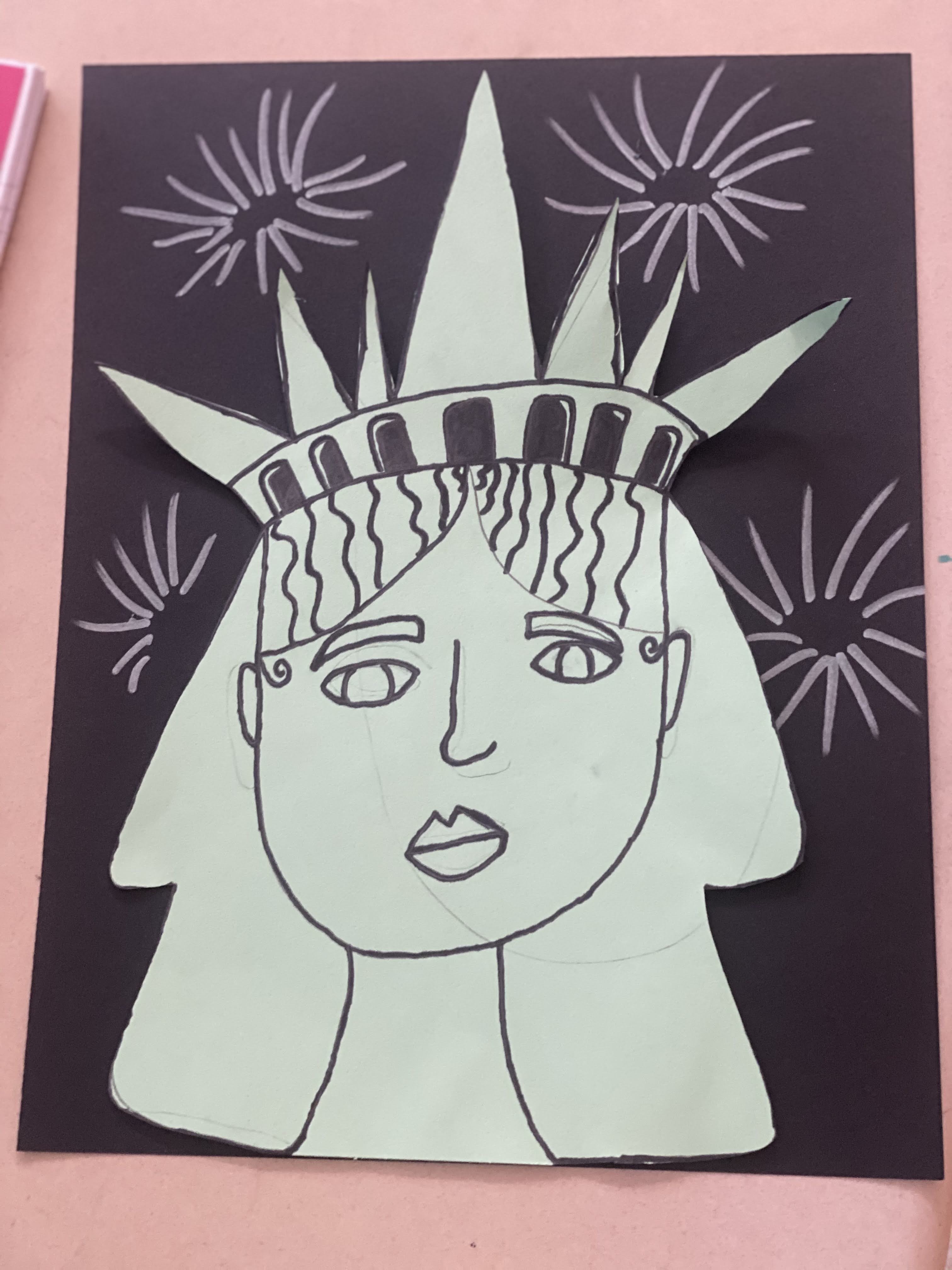 Elements of the Art Room: Patriotic art for Veterans Day!