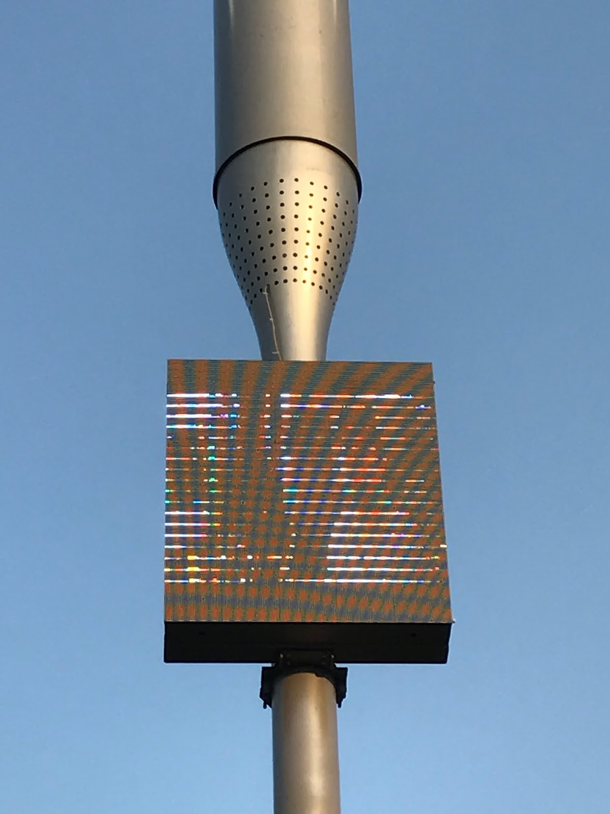 Urban Journal: Smart Pole Demonstration in front of New Town Business Cllub