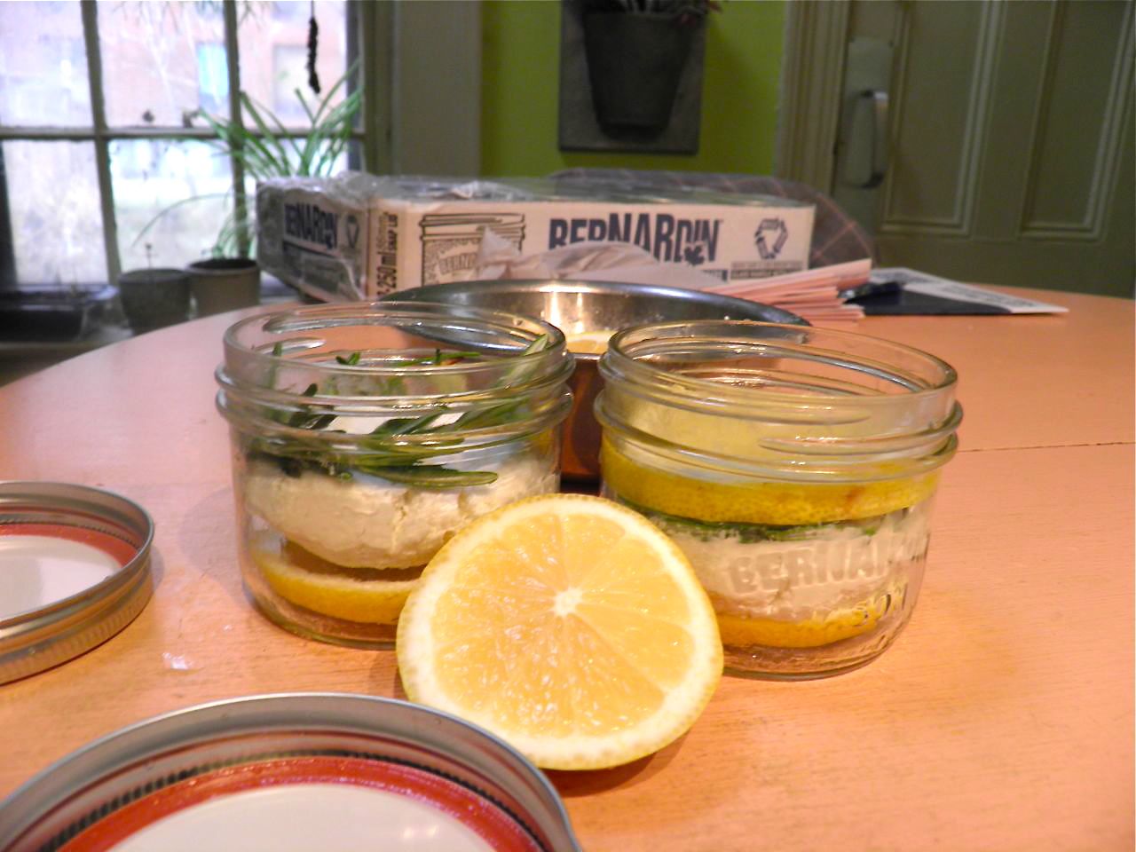 Docaitta Lifestyle: Recipe: Rosemary Lemon Chêvre