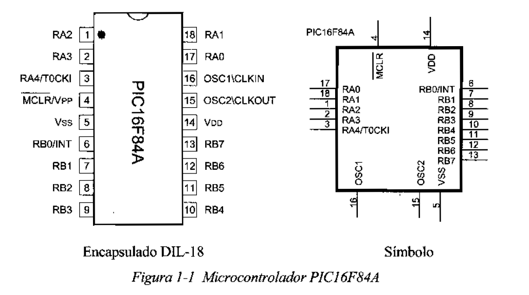 Victor Romero: Control de LED con PIC16F84A y MikroC