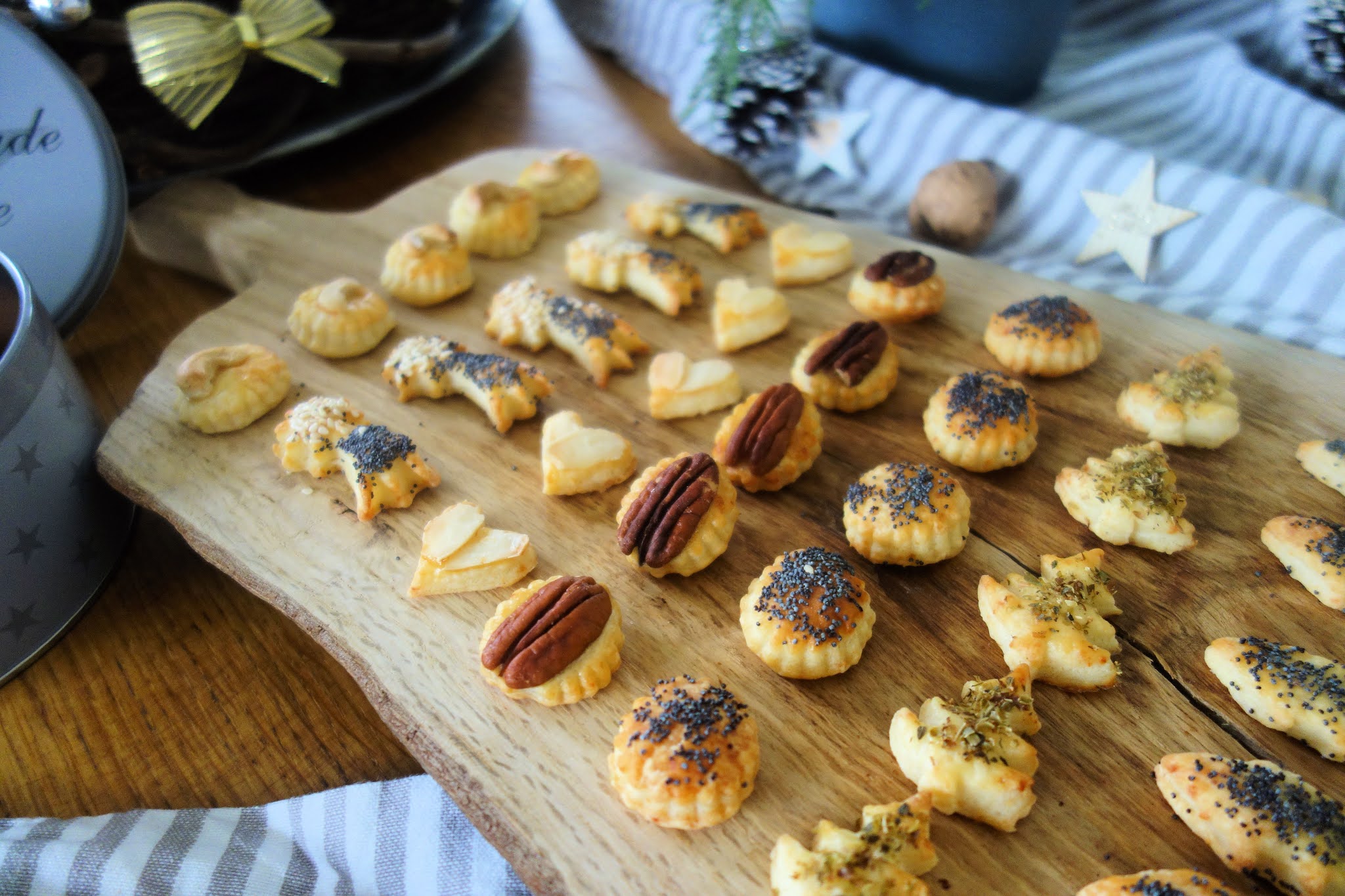 Slané vykrajované pečivo aneb slané cukroví (sůloví)