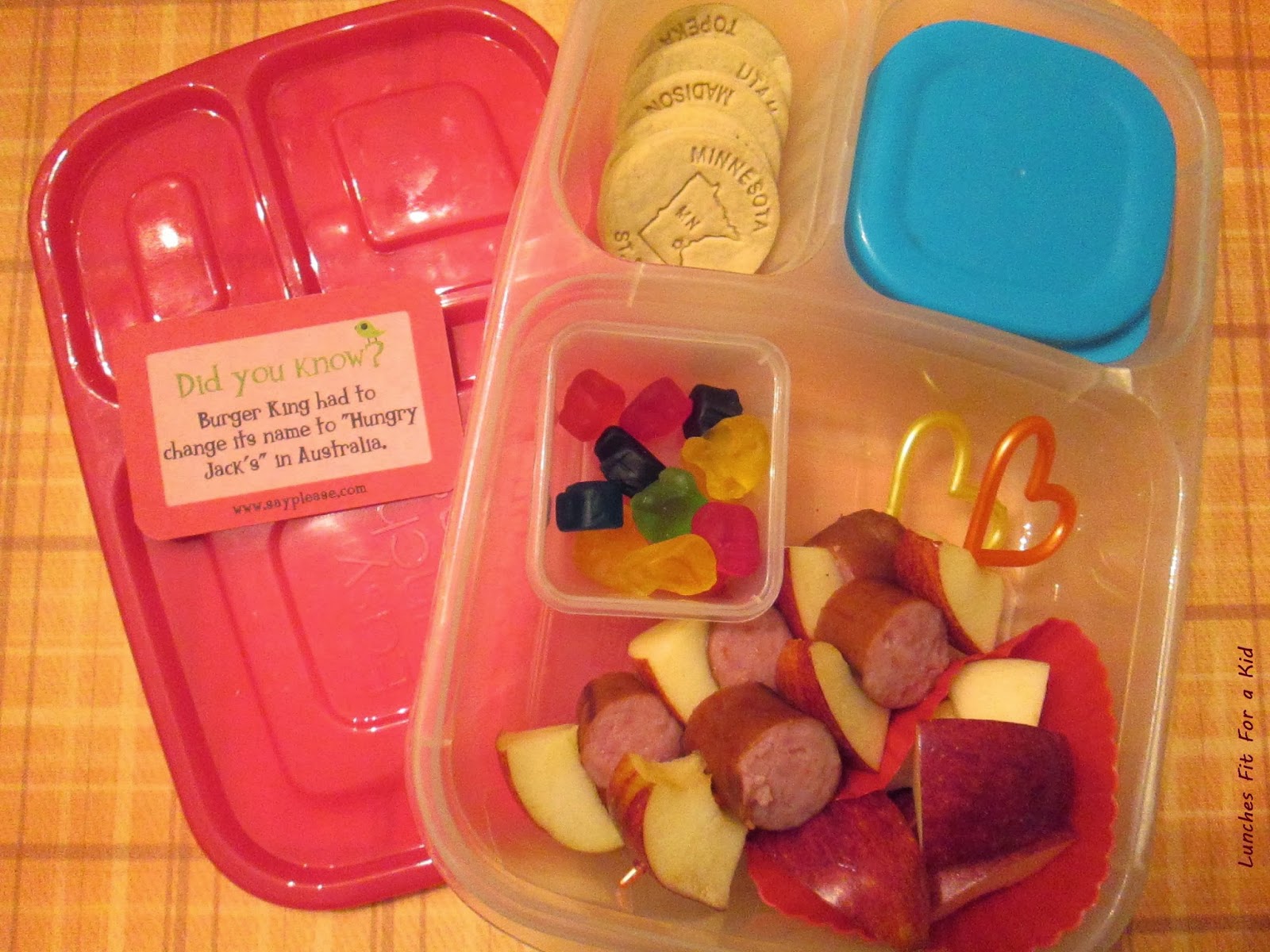 Lunches Fit For a Kid: Lunches: 11.6.13 - PLUS Dick & Jane Educational ...