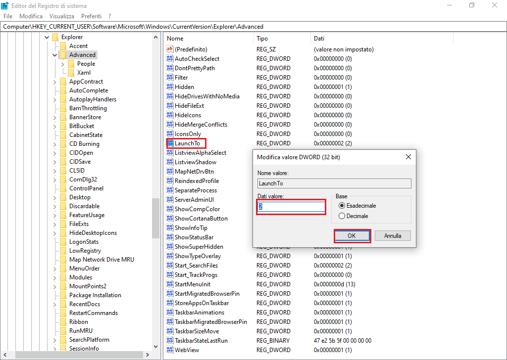 Information Technology: Windows 10: Aprire Esplora file su Questo PC