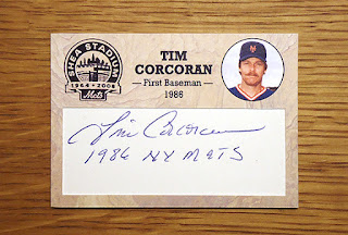 The Amazing Shea Stadium Autograph Project: #336) TIM CORCORAN