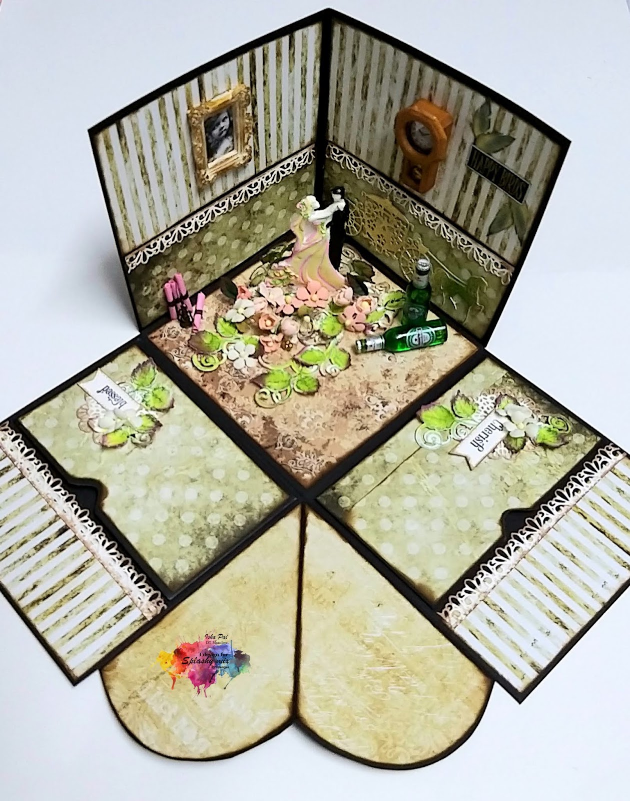 Mixed Media & Paper crafts Challenge blog: Vintage Miniature ...