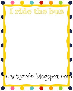 iHeart: Printable: Teaching: Transportation List