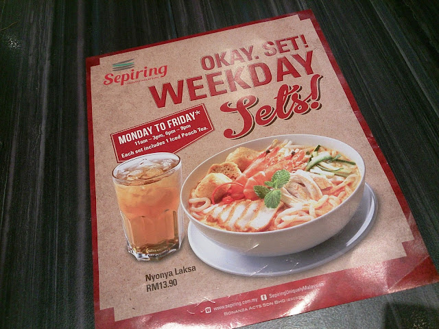 WANDERLUST DJ: Cari Makan di IOI City Mall: Sepiring Uniquely Malaysian