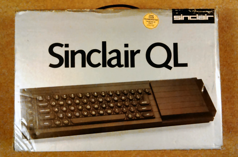 Retro Treasures: One seemingly unused Sinclair QL