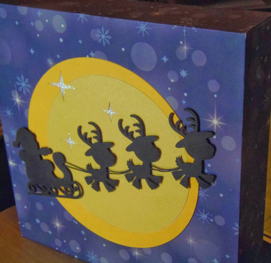 Craft with Bee: 25 Days of Christmas - Santa's Sleigh