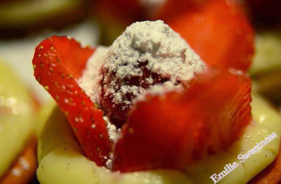 Emilie Sweetness: sablé façon tarte à la fraise