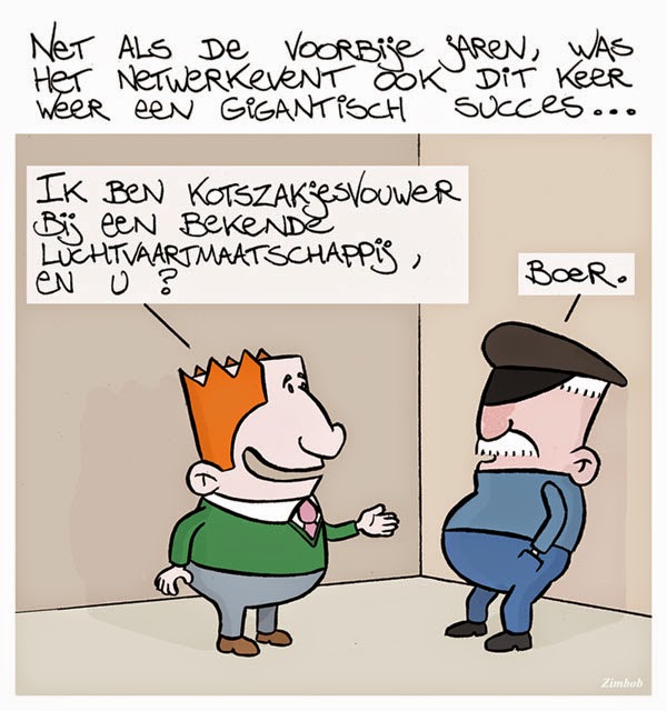 CARTOONS EN ILLUSTRATIES: Cartoon: Netwerken