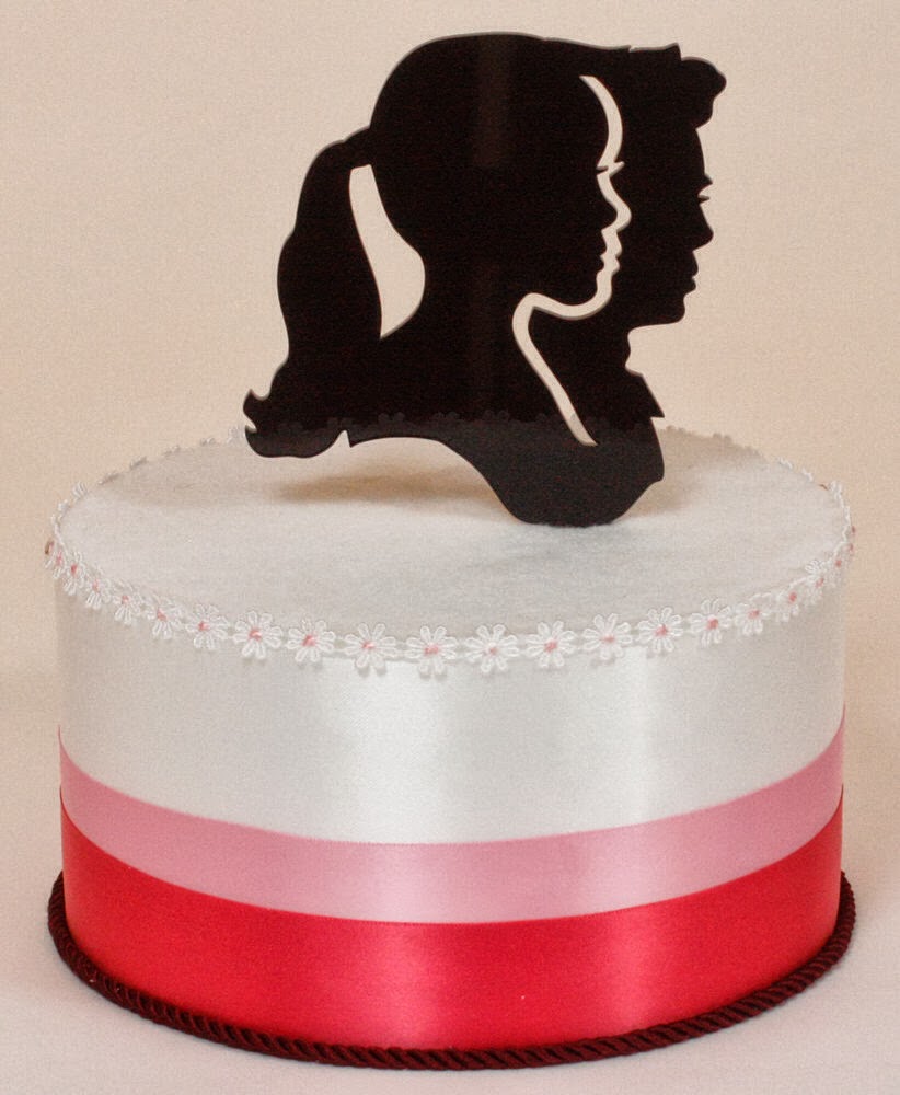 PaperPortraits.com: NEW!!! Custom Wedding Cake Topper Silhouettes and ...