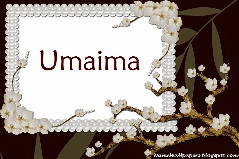 Umaima Name Wallpapers Umaima ~ Name Wallpaper Urdu Name Meaning Name ...