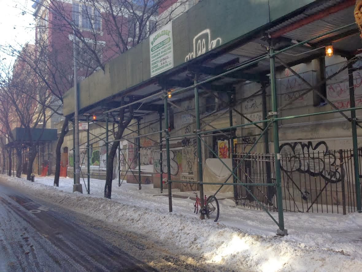 EV Grieve: The former PS 64 after it snows
