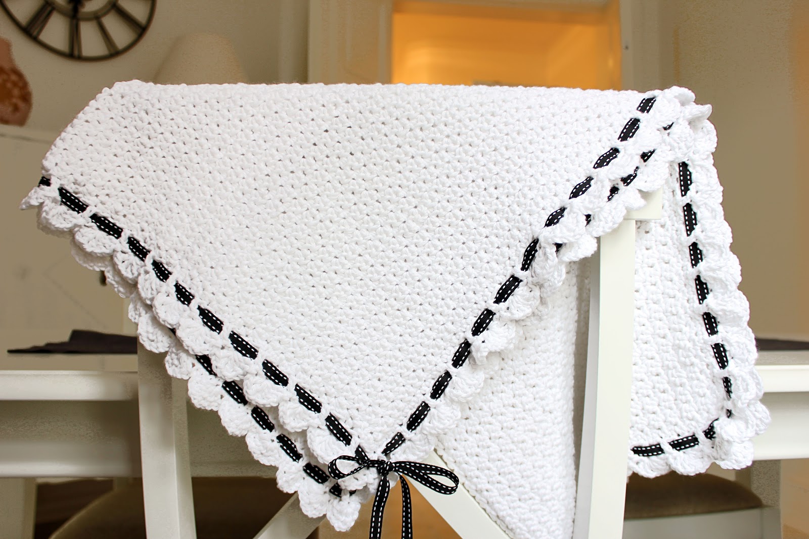 fröken wesström: Virkad bebisfilt