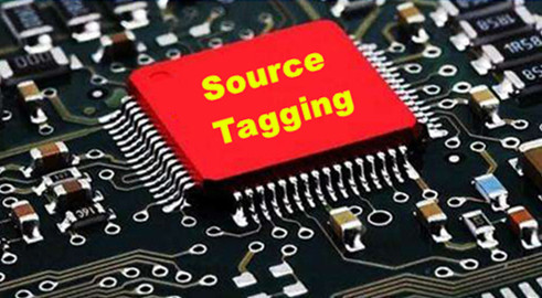 retail security label: source tagging