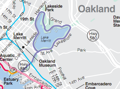 Walking San Francisco Bay: Oakland, Lake Merritt Loop - May 17, '11