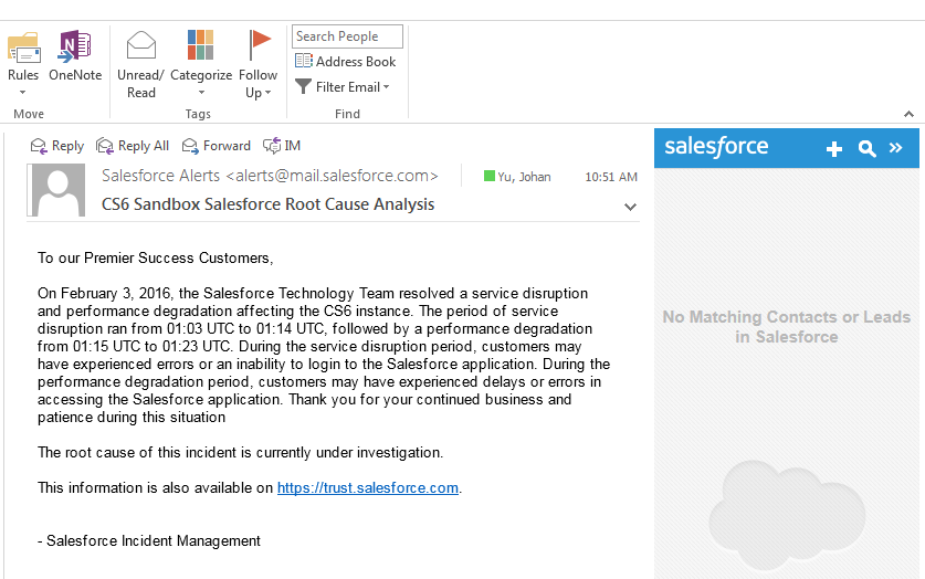 SimplySfdc.com: How to Hide Salesforce for Outlook Side Panel in Outlook