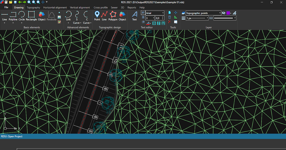 RDS : Road Design Software : RDS 2021 : Low cost road design software