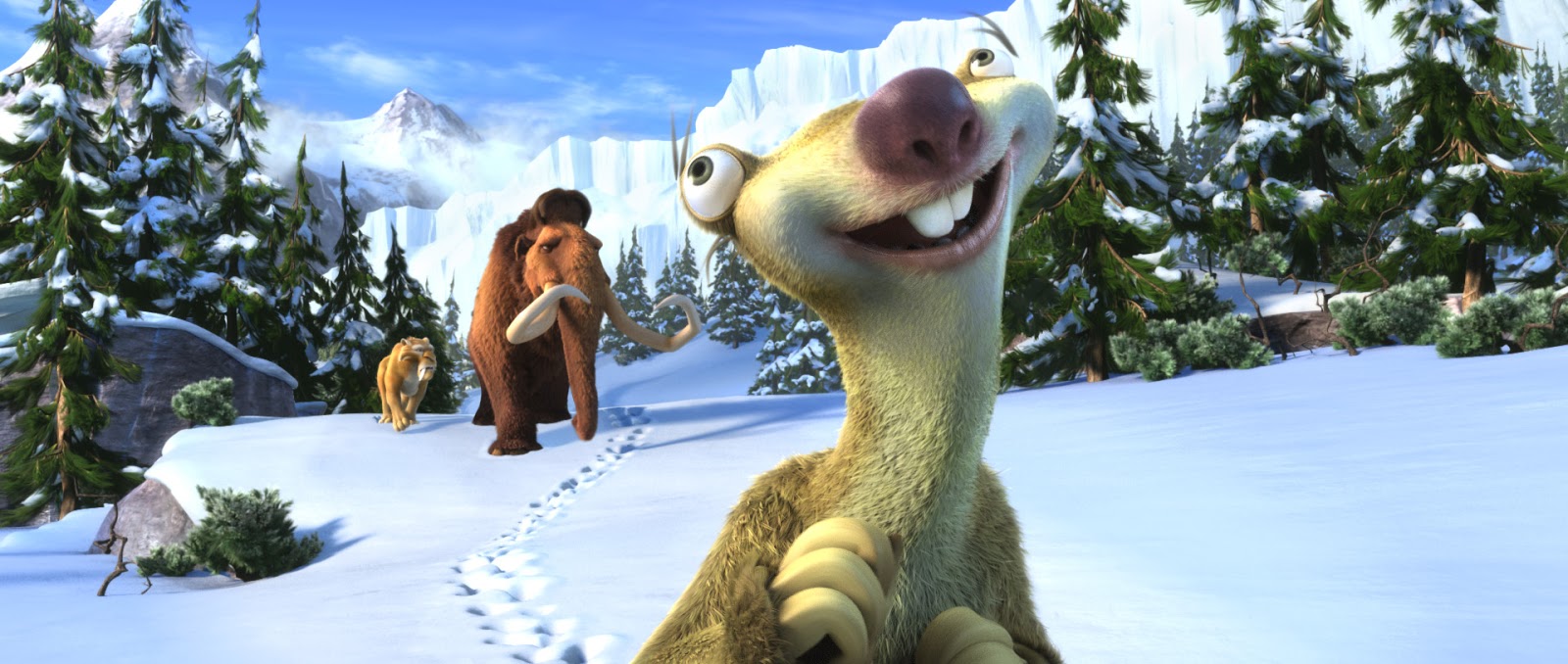 DVDs and pop corn: Ice Age series images (HD)