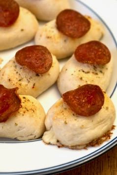Savory Sweet and Satisfying: Stuffed Crust Pepperoni Pizza Bites