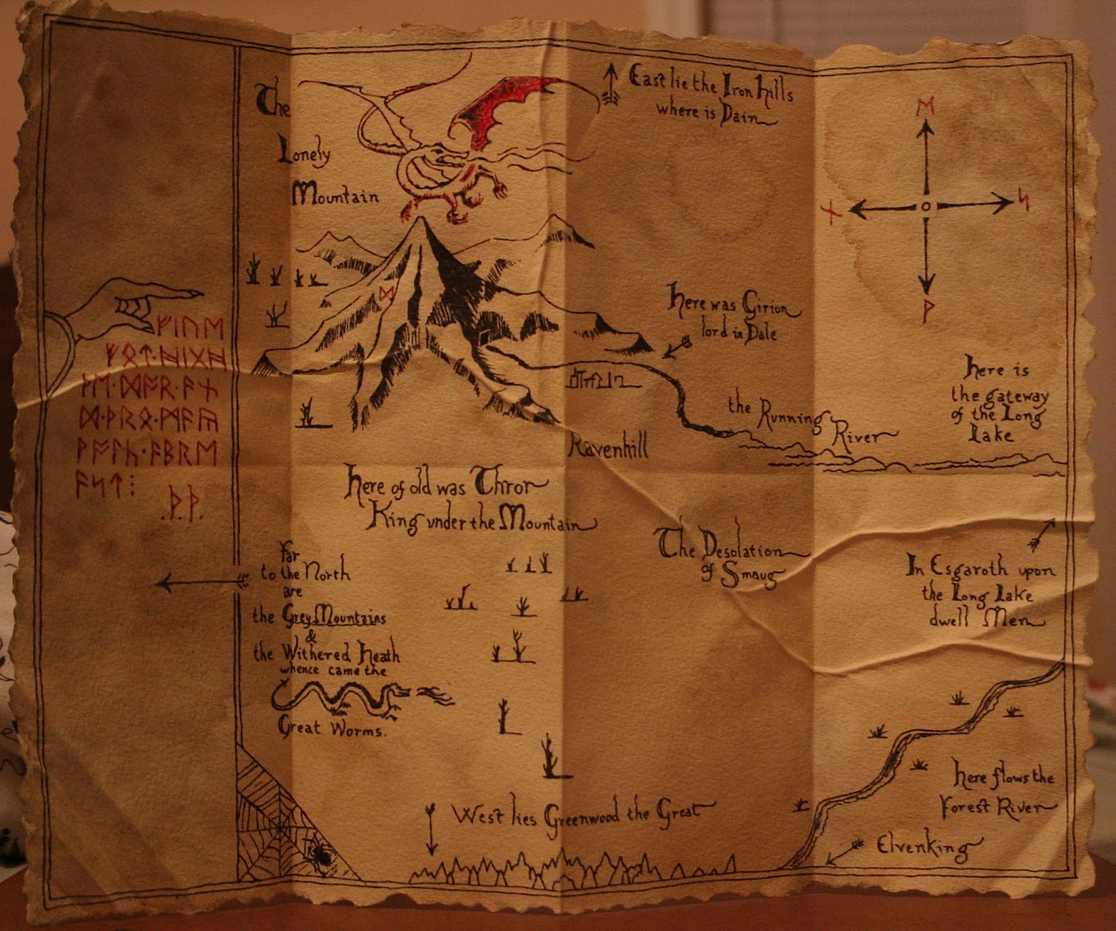 PowerOfBabel: Mappa Monday: Thror's Map