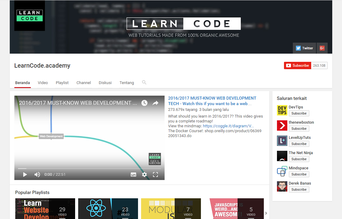 5 Rekomendasi Youtube Channel untuk Belajar Programming | KLIK ZONA DEWASA