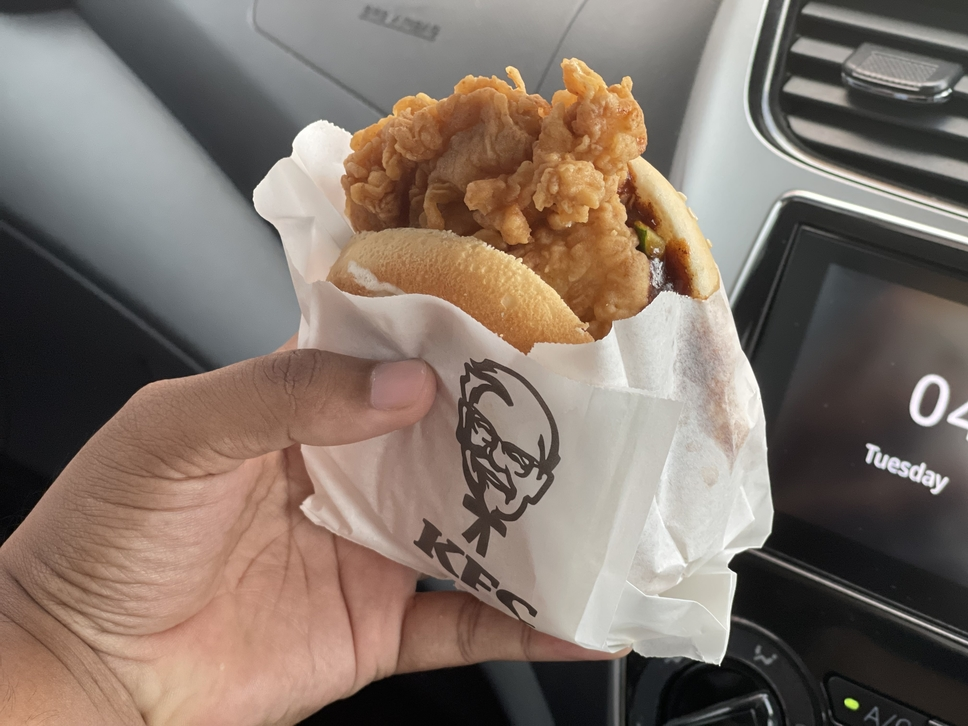 Burger P.Ramlee KFC Rasa Kuah Kari Nasi Kandar