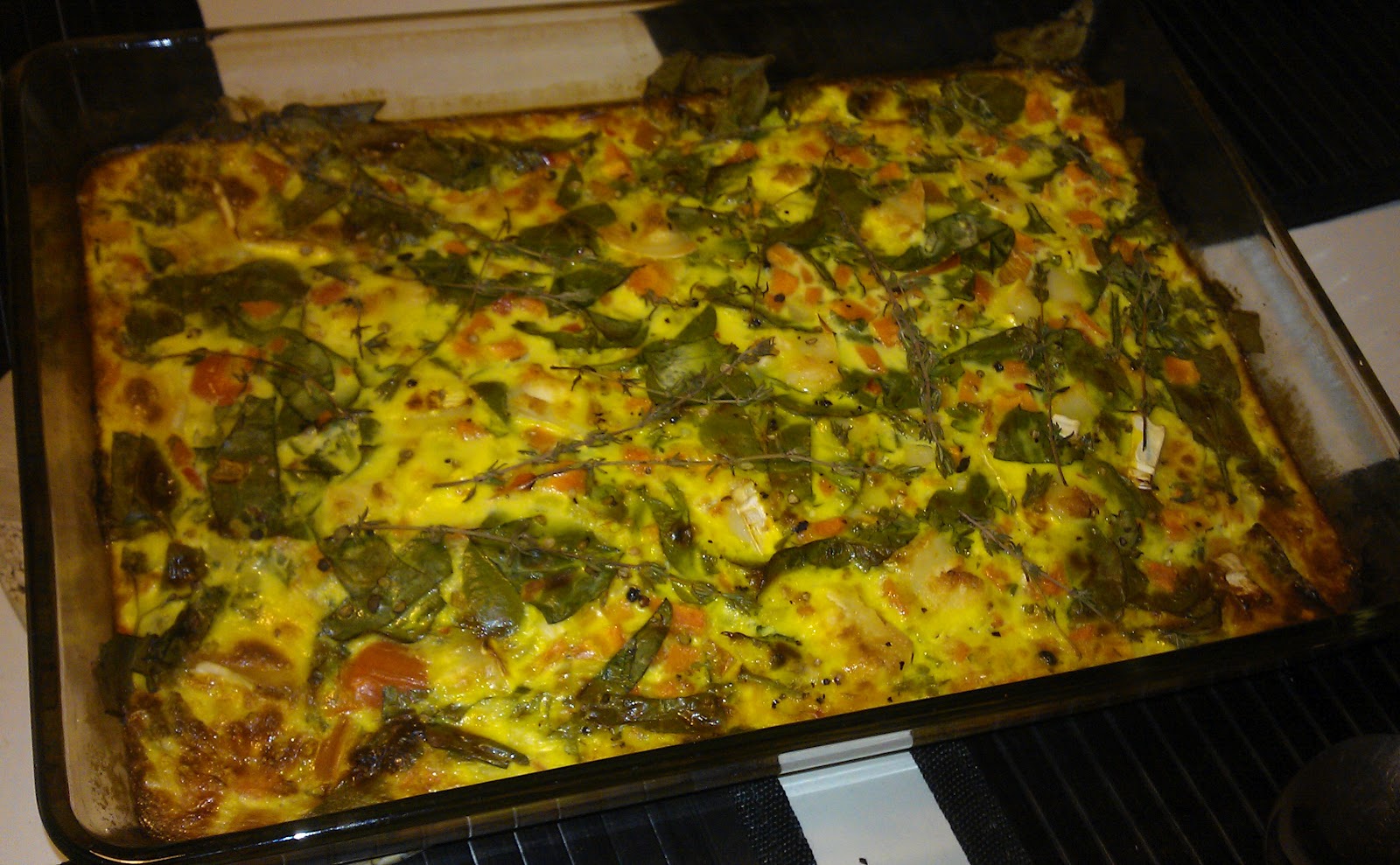 Sund er fedt - Opskrifter: Grøntsagsgratin med spinat og gedeost