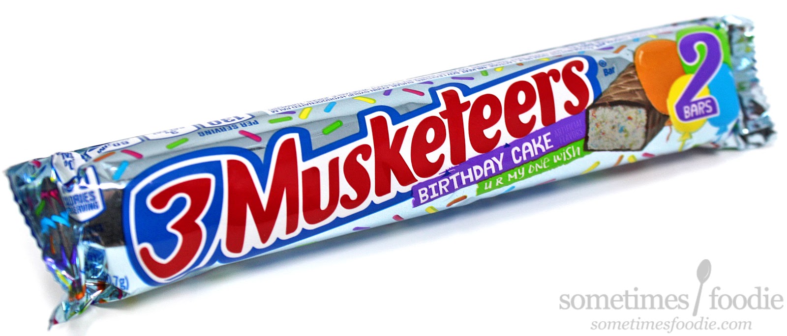 Sometimes Foodie: Chocolate Coated Sugar Bombs - Birthday Cake 3 Musketeers