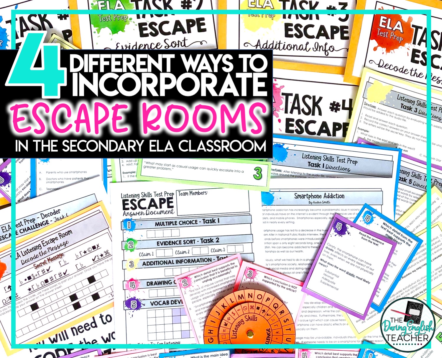 4 Ways to Effectively Use Escape Rooms in the Secondary ELA Classroom ...