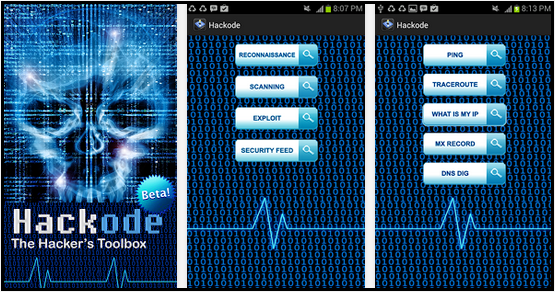 Hackode : The Hackers Toolbox App - Hackers Online Club (HOC)