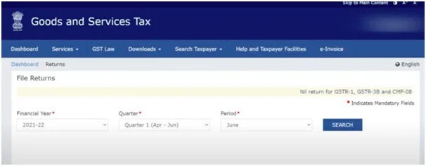 Full Process to Download Excel, JSON File Format of GSTR 2B on Portal