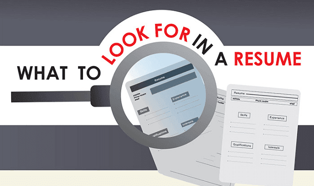 What To Look For In A Resume #infographic - Visualistan
